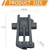 Amazon.com: MEG64438801 Dishwasher Rack Fixing Clip for LG Replacement ...