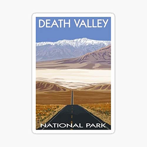 Snapklik.com : Death Valley National Park Highway Vintage Travel Decal ...