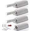 Push to Open Door Latch Cabinet Hardware CBRIVE 4 Pack Magnetic Push ...