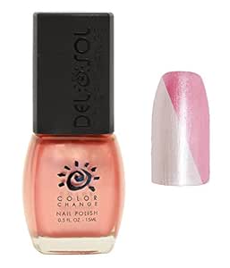 Amazon.com : Del Sol - Color Changing Nail Polish - Reckless : Beauty ...