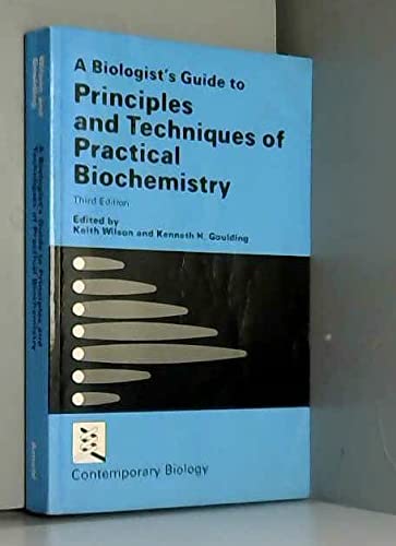A Biologist's guide to principles and techniques of practical ...