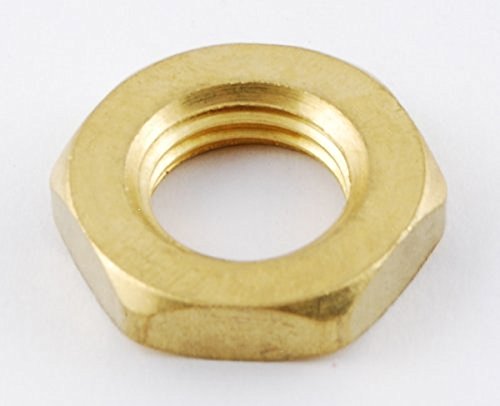 MettleAir 111-B 1/4" NPSL Thread Female Brass Pipe Locknut (Pack of 10 ...