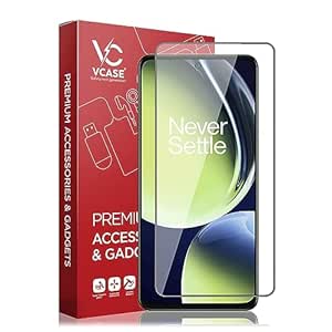 Vcase Tempered Glass Screen Guard Compatible for Oneplus Nord CE 3 Lite 5G with Edge to Edge ...