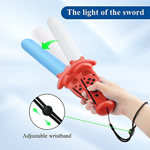 FUNDIARY Lighted Game Sword for The Legend of Zelda: Sky Sword HD, LED ...