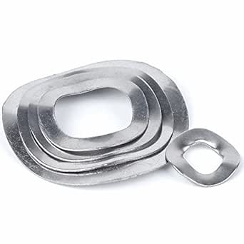 A2 304 Stainless Steel Wave Washers - Metric Spring Washers for M3 M4 ...