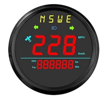 Universal 85MM Digital GPS Speedometer for Car Truck Boat Motorcycle ...