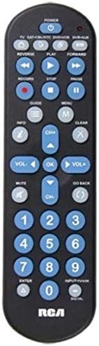 Amazon.com: RCA RCR4258N Device Big Button Remote (Black) : Everything Else