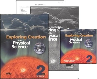 Exploring Creation with Physical Science SET with Textbook, Solutions ...