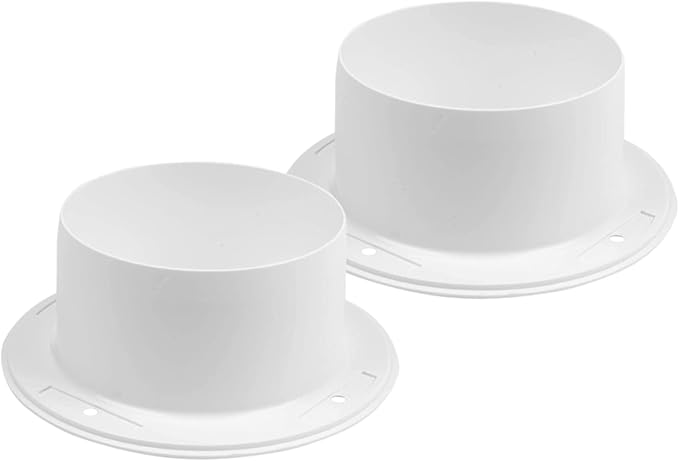 HVAC OV 2pack 6" Inch Duct Flange for 6" Inch Pipe with Wall Mount ...