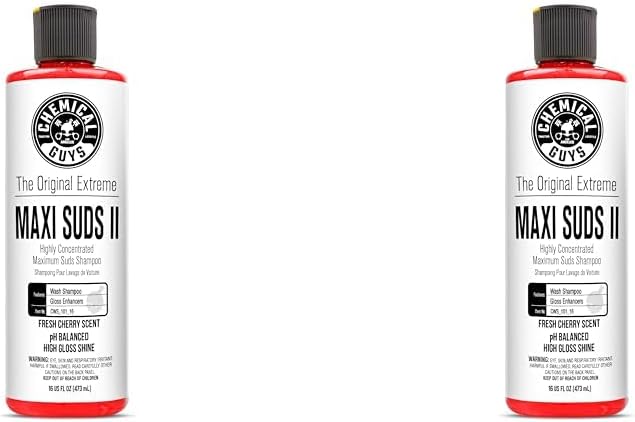 Amazon.com: Chemical Guys CWS_101_16 Maxi-Suds II Foaming Car Wash Soap ...