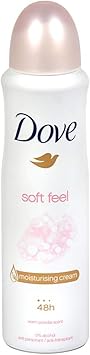 Amazon.com: Dove Soft Feel Warm Powder Scent Deodorant 150ml=5.07oz ...