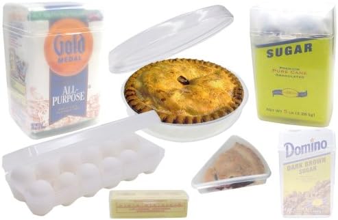 Amazon.com: Styrene Stay Fresh Baking Containers contains containers ...