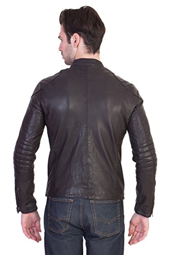 Buy Mens Black Leather Jacket. at Amazon.in
