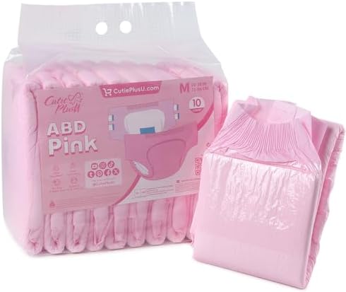 Amazon.com: CutiePlusU Adult Diapers 10 Pieces, Disposable Incontinence ...