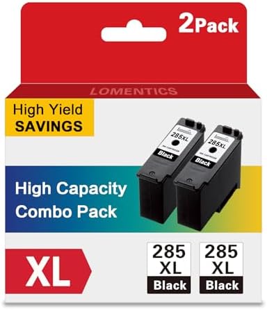 Amazon.com: PG-285 XL Black Ink Cartridges (2-Pack, Black) - Lometic PG ...