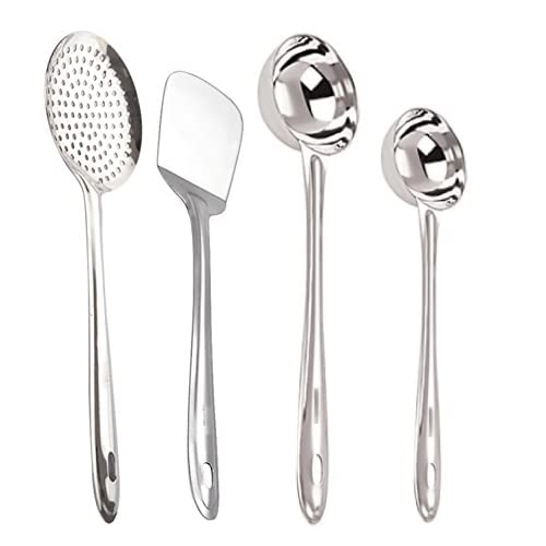 Buy Kodenipr Club Stainless Steel Cooking and Serving Spoon Set for ...