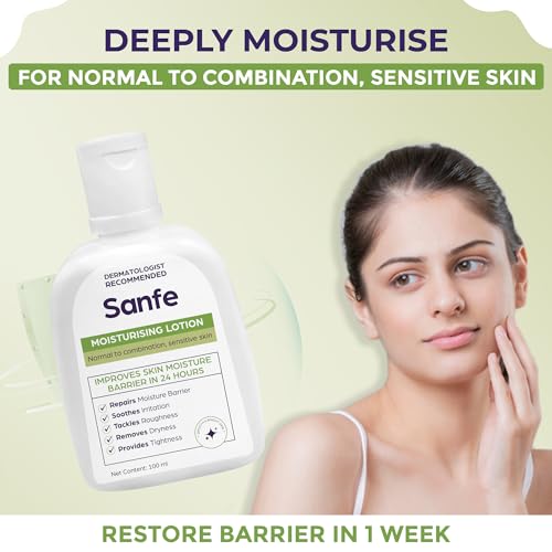 Sanfe Moisturising Lotion | Improves skin moisture barrier in 24 hours ...