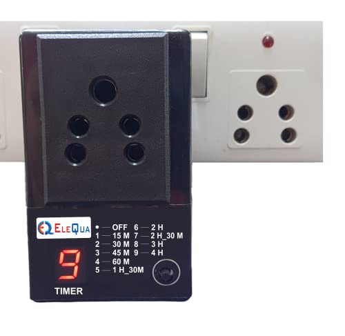 Automatic Cut Off Timer Socket Plug For Protect Your Any Rechargeable