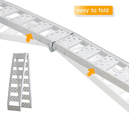 Snapklik.com : VENDAV Motorcycle Ramp For Pickup Trucks Loading Ramp ...