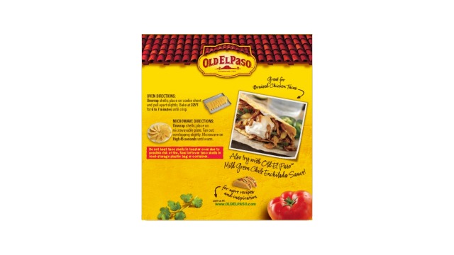 Extra Large Taco Shells Welcome – Sherwood – Old El Paso Extra