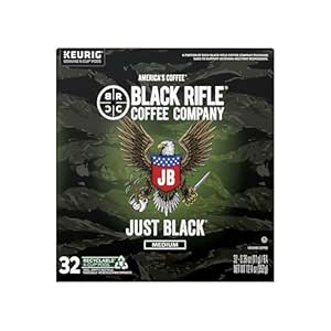 Amazon.com: Black Rifle Coffee Company Just Black, 32 Count, Medium ...