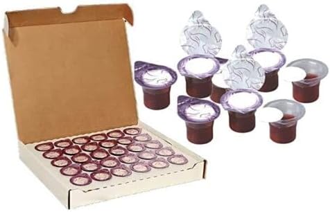 Amazon.com: Prefilled Communion Cup with Grape Juice & Wafers Sets 30 ...