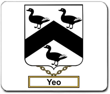 Amazon.com : Yeo Family Crest Coat of Arms Mouse Pad : Office Products