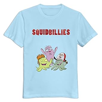 Amazon.com: Man Squidbillies Custom Retro Size M Color SkyBlue Tee Shirts By Mjensen ...