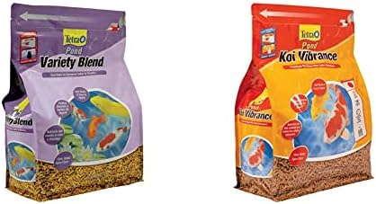 Amazon.com: TetraPond Variety Blend, Pond Fish Food, for Goldfish and ...