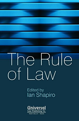 Rule of Law: Shapiro, Ian: 9789350352212: Amazon.com: Books