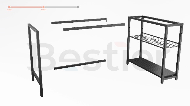 Watch Bestier Small L Shaped Computer Desk Assembly Video on Amazon Live