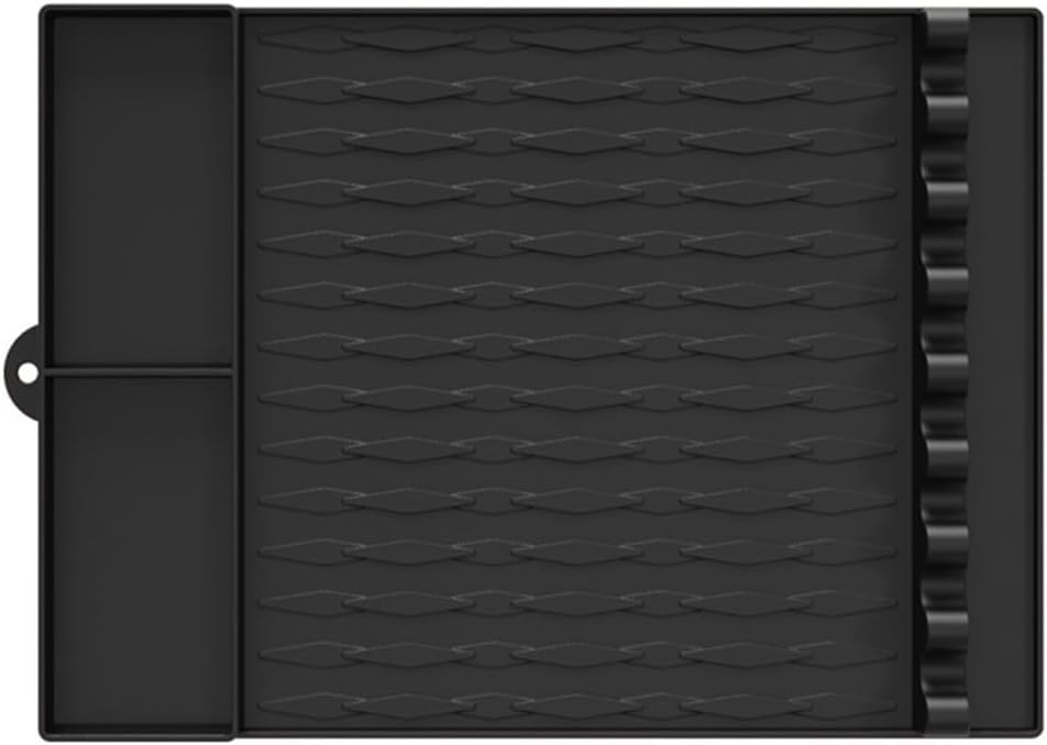 Amazon.com: Silicone Grill Tool Mat With Drip Pad, Heat-Resistant Non ...