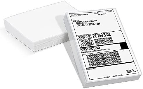 Amazon.com : Memoking 4x6 Thermal Direct Shipping Label - 4''x 6'' Fan ...