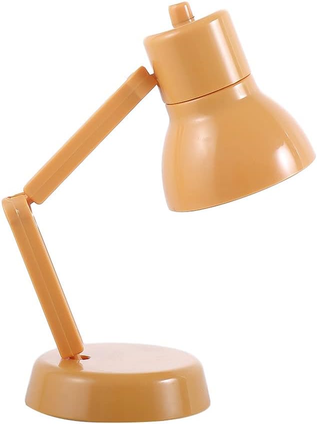 Amazon.com: Simulation Dollhouse Furniture Creative Lighting Toy Desk ...