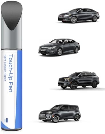 Amazon.com: KIA OEM Touch-Up Paint + Clear Coat Gravity Gray Color Code ...