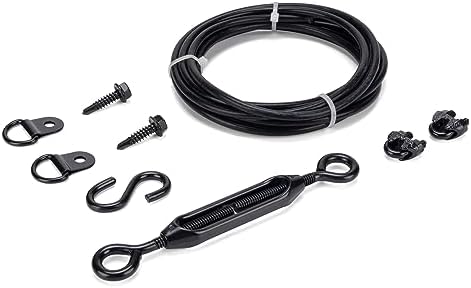 Amazon.com: HILLMASTER Durable Anti-Sag Gate Kits for Wooden Fence ...