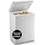 Amazon.com: WANAI Chest Freezer Small Deep 3.5 Cu.Ft Black Mini ...