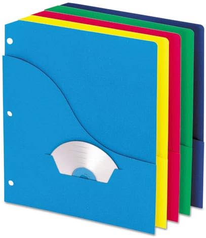 Amazon.com : Pendaflex - Slash Pocket Project Folders, Jacket, Ltr, BL ...