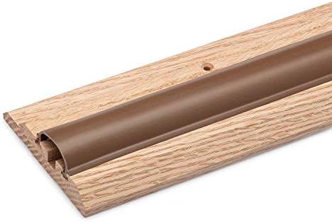 Adjustable Red Oak Threshold with Vinyl Seal 3 1/2" Wide (3 FT Long ...