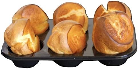 Wrenbury Pro Extra Large Yorkshire Pudding Tray 4 Hole 10cm - Heavy ...