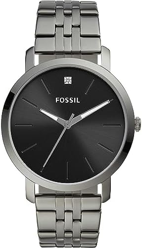 Fossil Watch for Men Nate, Quartz Chronograph Movement, 50 mm Smoke ...