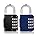 ZHEGE Lock, 4 Digit Combination Padlock Outdoor, School Lock, Gym Lock ...