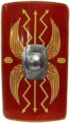 Amazon.com: Roman Legionnaire Scutum Shield Ancient Rome Roman Empire ...