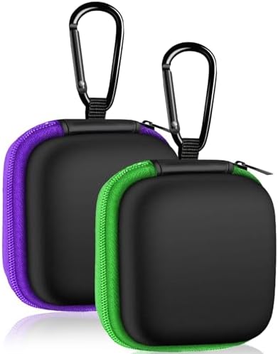 Amazon.com: SUNGUY Earbuds Case 4Pack, Rectangle Earbuds Carrying Case ...