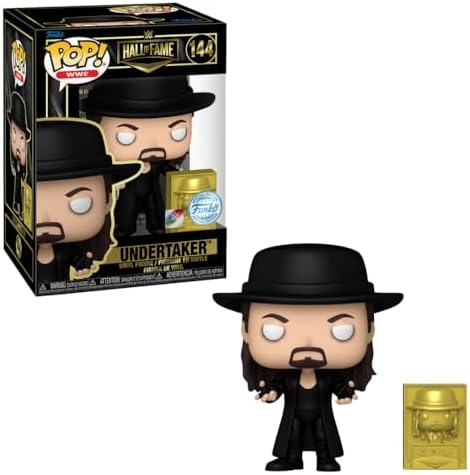 Amazon.com: Funko Pop! WWE: Hall of Fame Series - Undertaker #144 ...