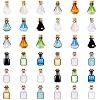 Amazon.com: 36 PCS Colored 2ml Mini Bottles with Cork Stopper Miniature ...