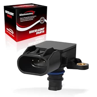 MAP Sensor Manifold Absolute Pressure: 5033310AC 5149077AB Compatible ...