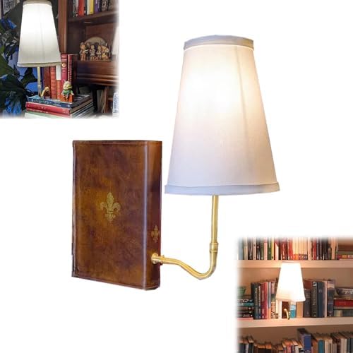 Zlinib The Classic Literary Lamp, Bookshelf Lamp Decor, Stylish Vintage ...