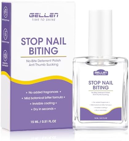 Amazon.com : Gellen Nail Biting Treatment for Kids & Adults - 15ml Safe ...