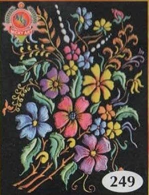 Fun Trunk Emboss Painting Kit : Velvet Cloth & 1 Painting Kit Box ...